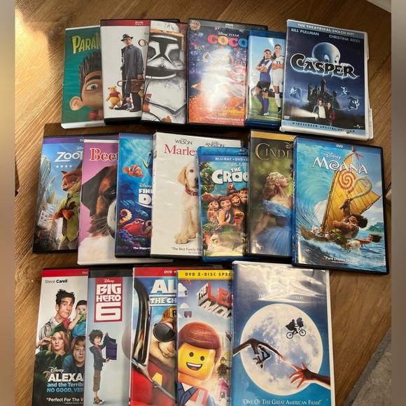 Portable Audio & Video | Bunch Of Kids Dvds 18 Variety | Poshmark